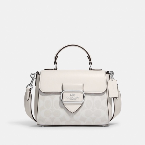 Coach | Bags | Nwt Coach Outlet Morgan Top Handle Satchel In Signature ...